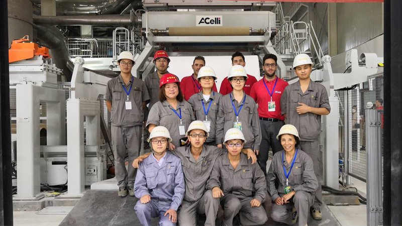 Three other A.Celli iDEAL® Tissue Machines have been started up for ...