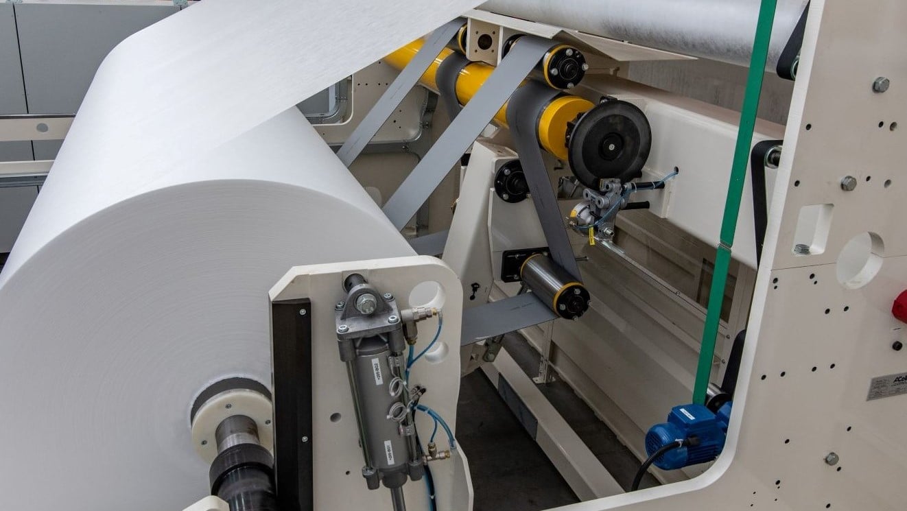 A.Celli Nonwovens: a new Spunlace end-line for Karweb Nonwovens