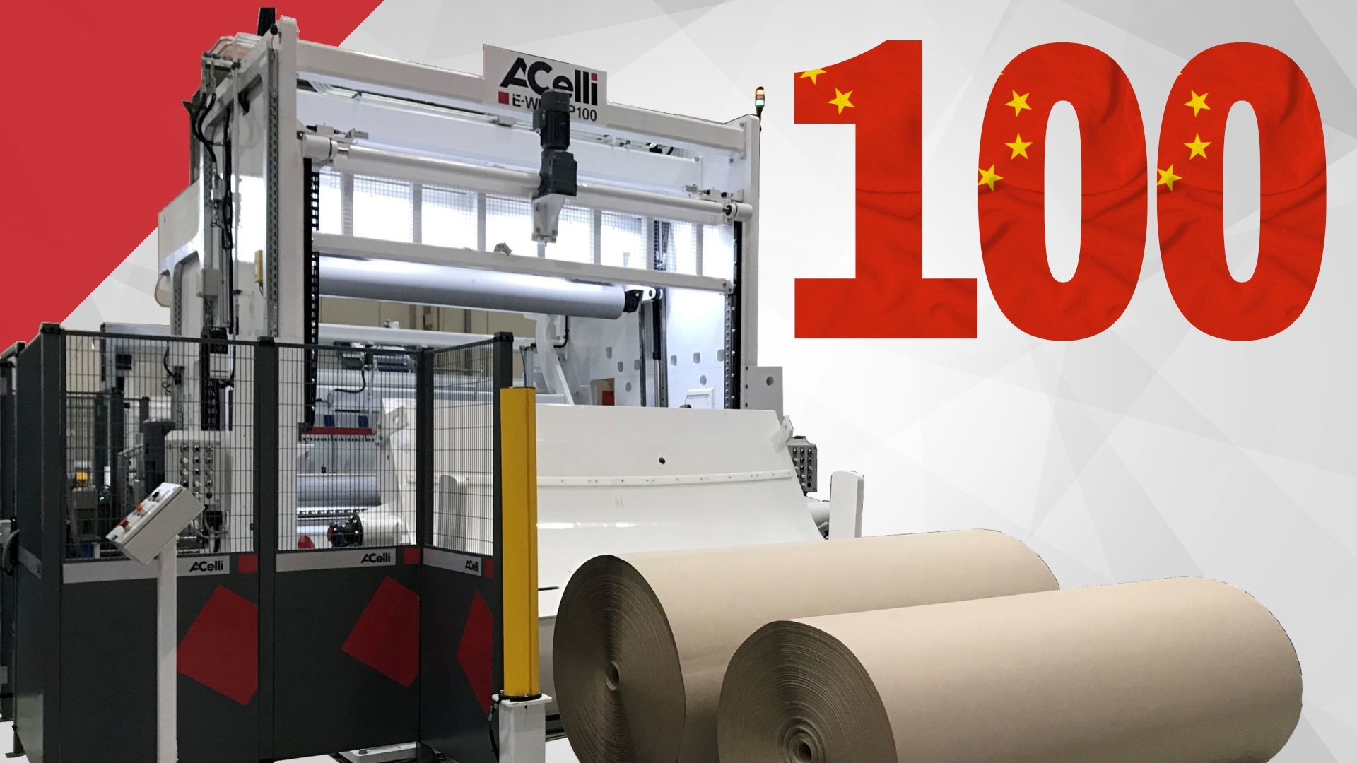 A.Celli reaches the milestone of 100 paper rewinders sold in the ...