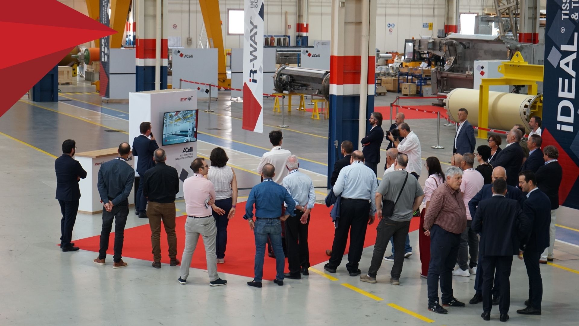 A.Celli Paper's “SMARNIP® T Tissue Shoe Press” Open House a Resounding ...