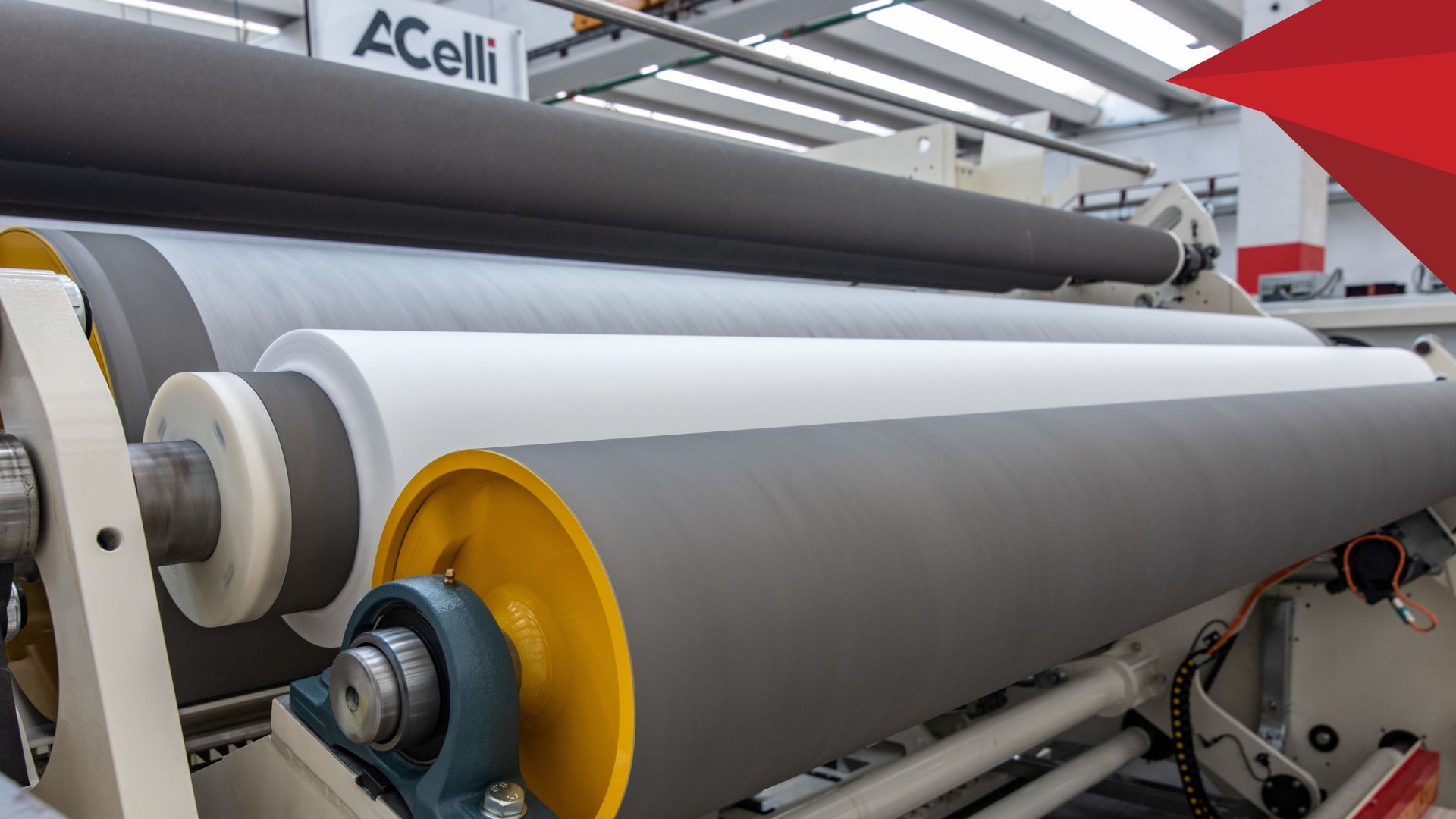 A.Celli starts up the winder and rewinder supplied to Merkas Tekstil