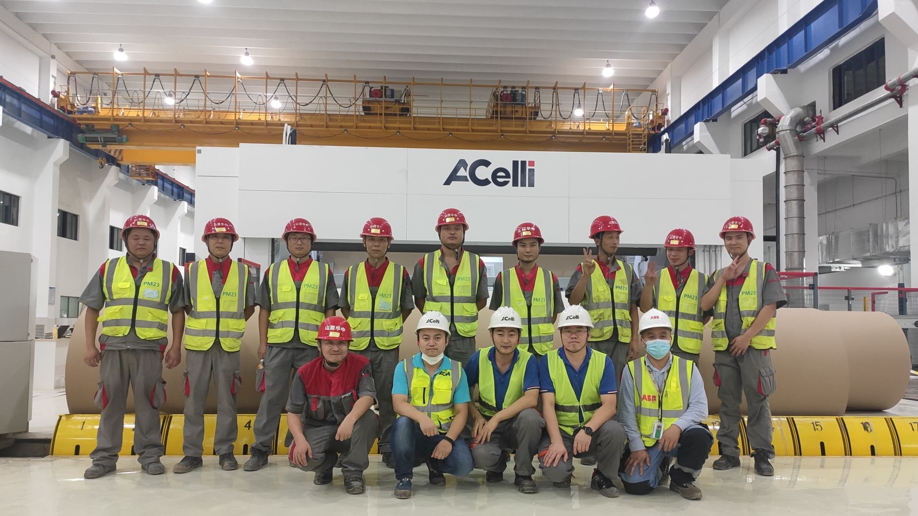Shanying Group: two 8-meter A.Celli Paper Rewinders successfully started-up