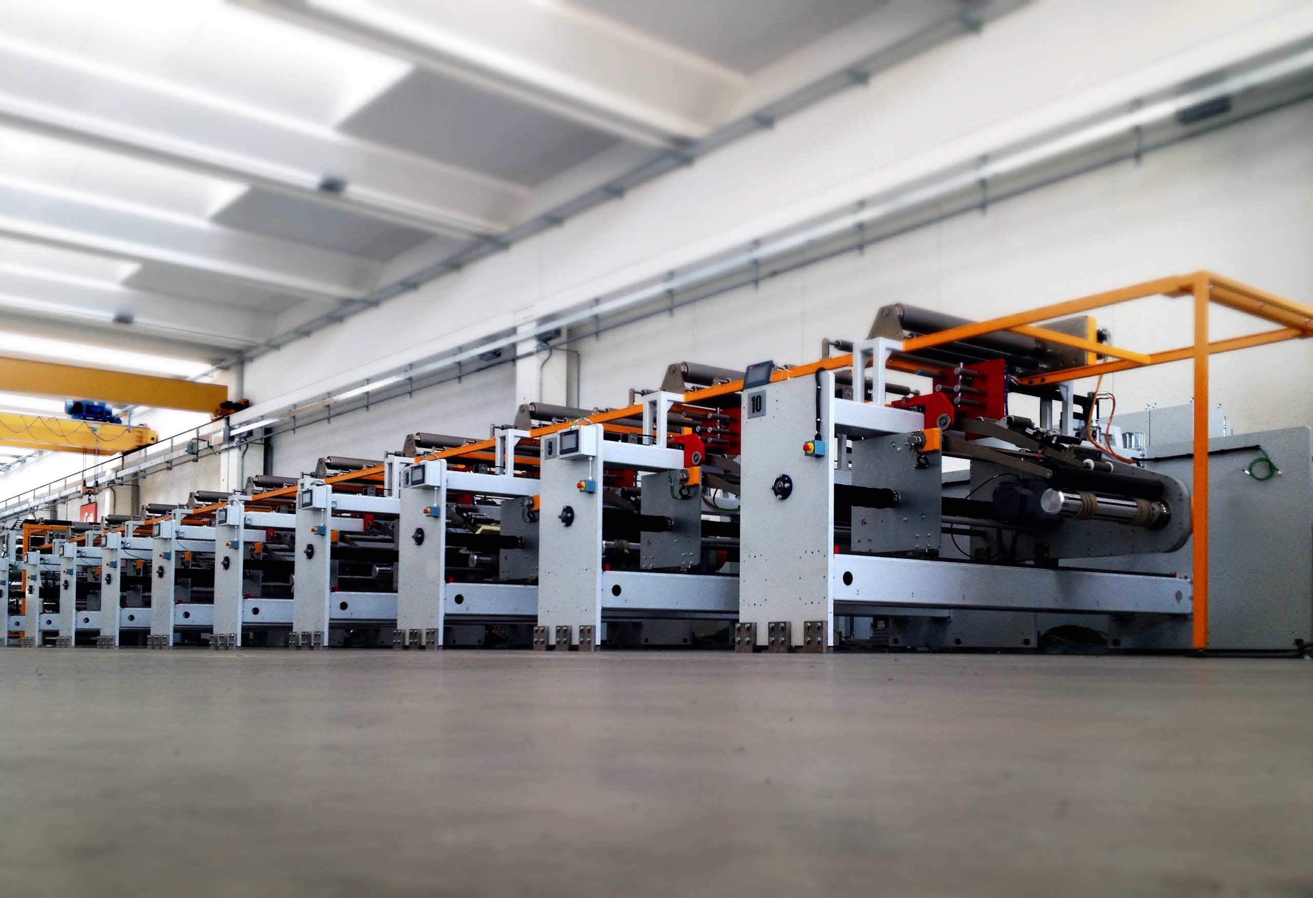 Spooling | Obtain small format reels of soft and bulky nonwoven