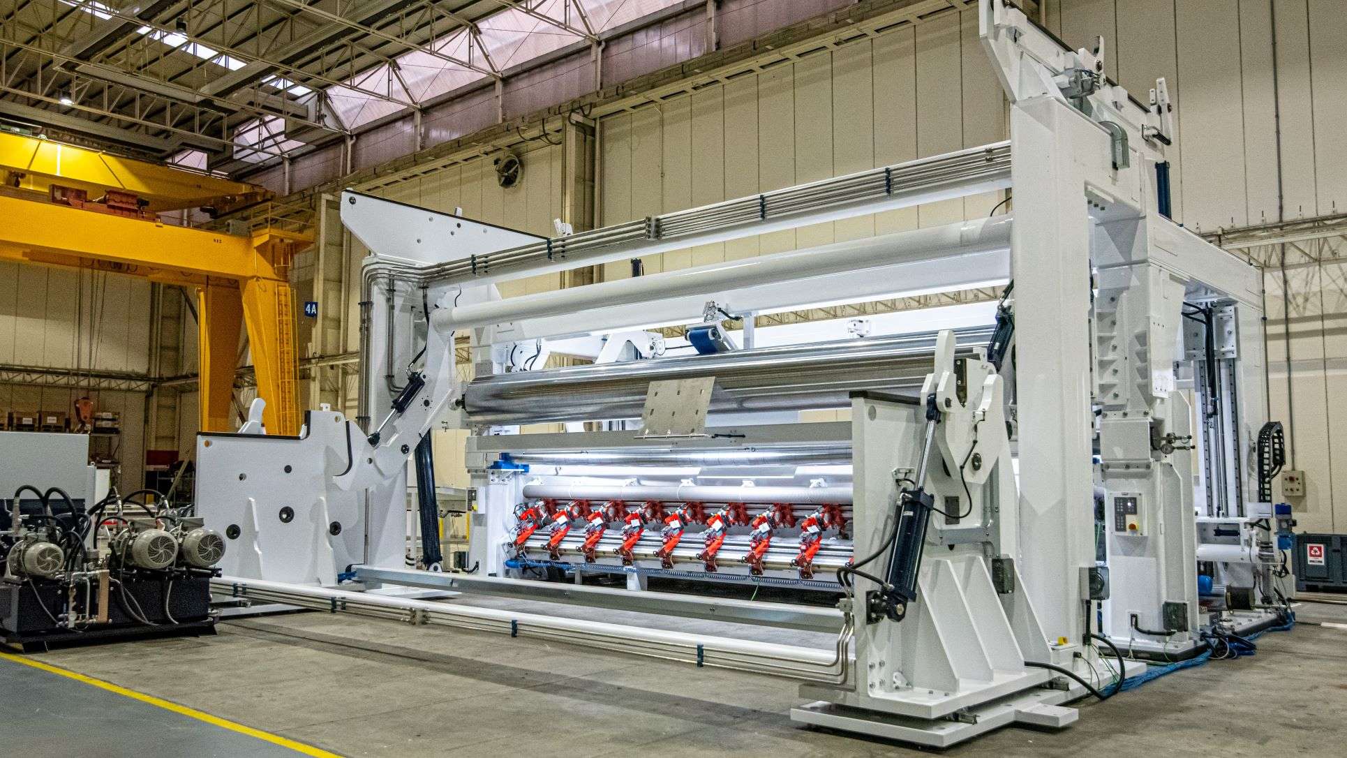 P100H | Paper Rewinder for large widths and high basis weights