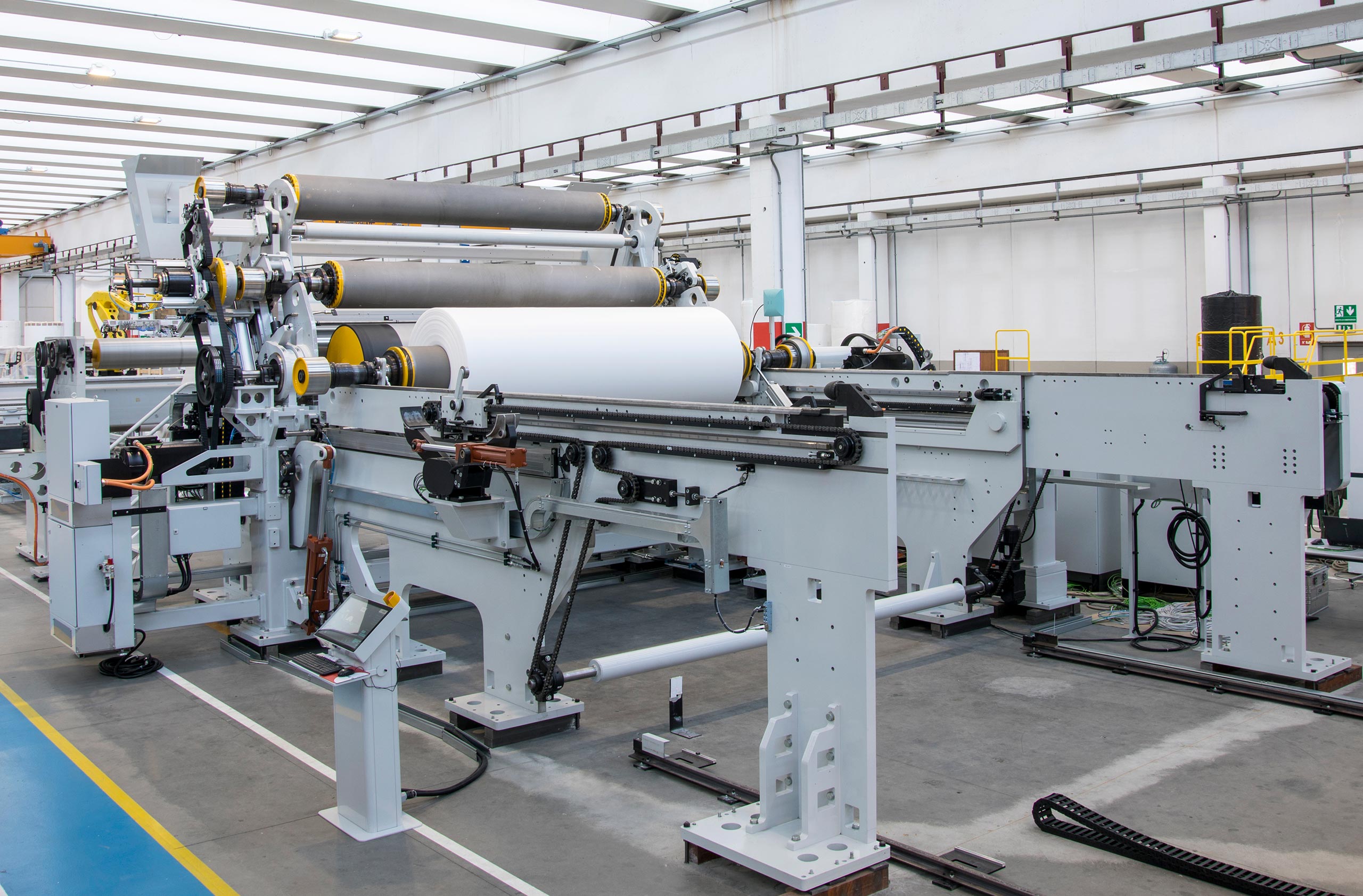 AC Zero | Nonwovens winder for zero waste and contamination