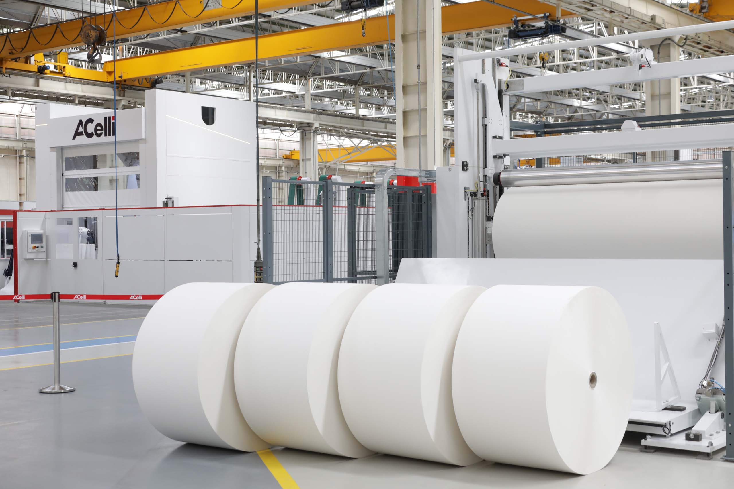 T80S | Cost-effective shaftless Tissue Rewinder